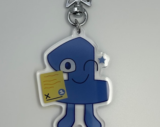 TPOT BFDI One Keychain! - Etsy
