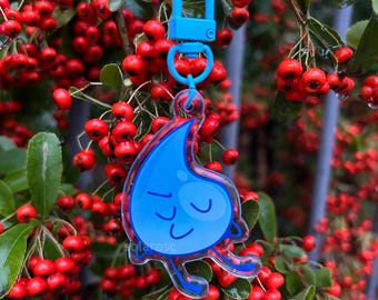 Teardrop BFDI Acrylic Keychain - Etsy