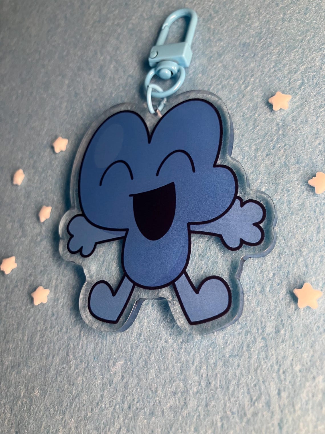 Four Double-sided Keychain - BFDI - Object Show - Etsy