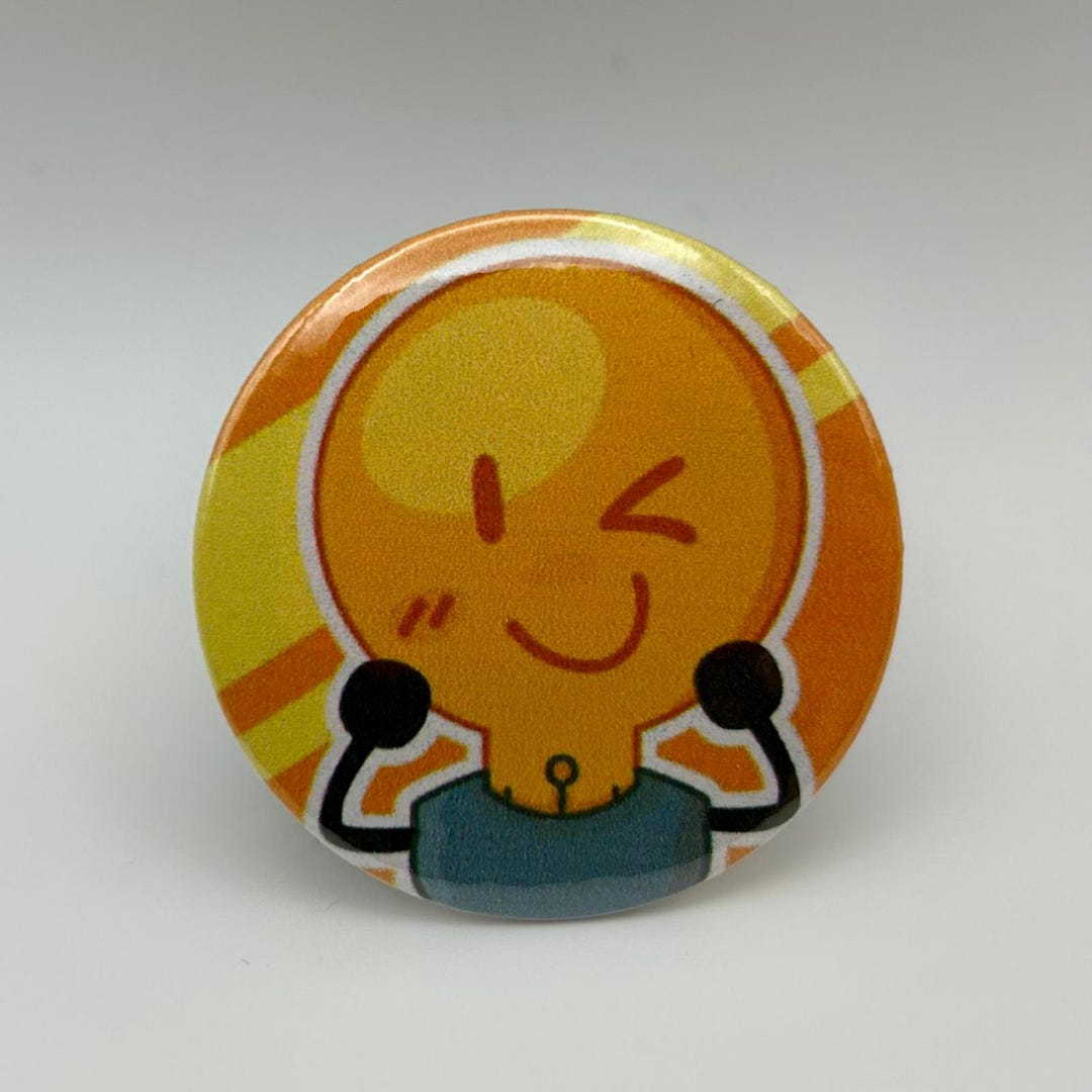 Lightbulb Badge - Inanimate Insanity - Object Show - Etsy