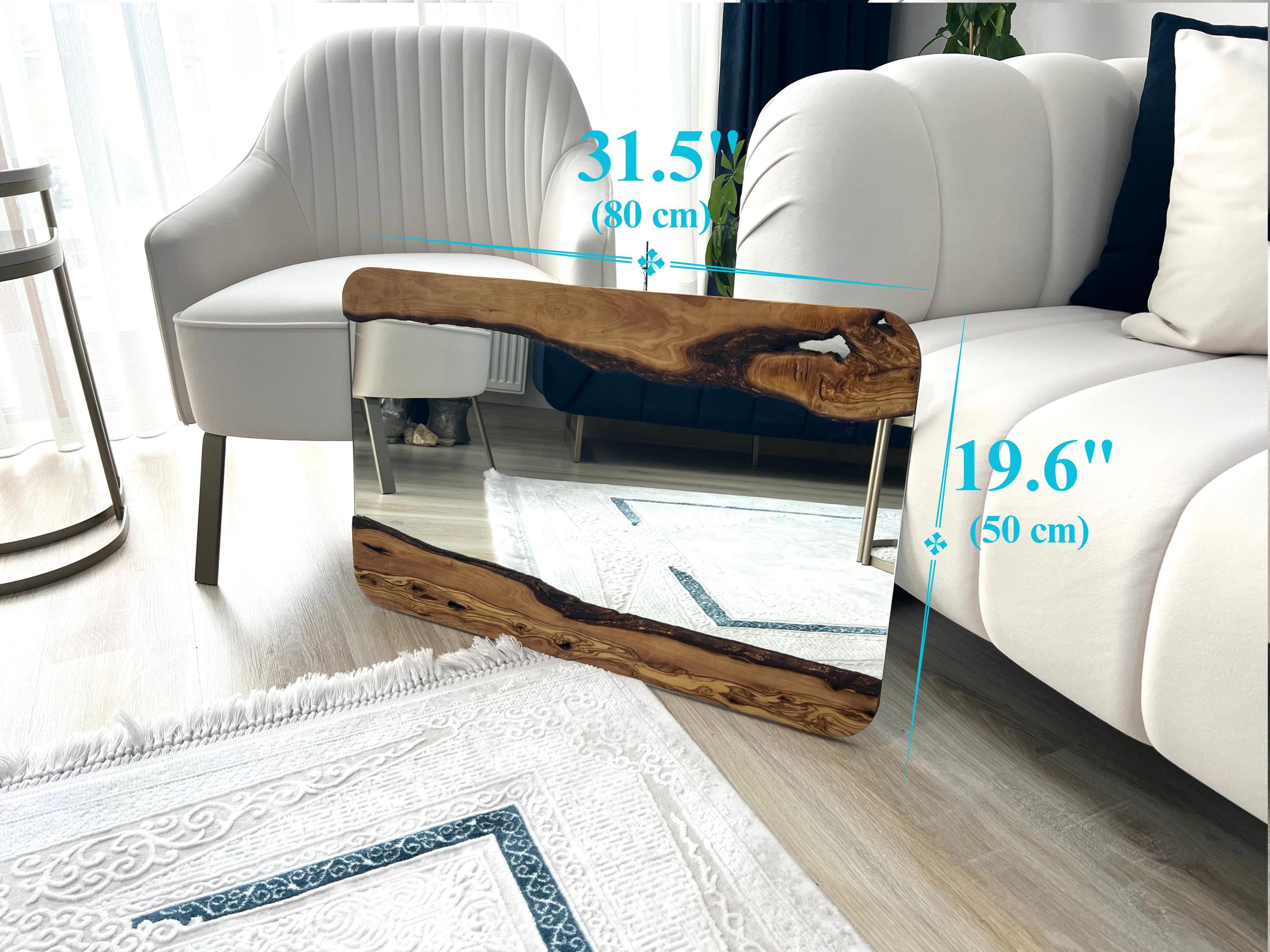 Handmade Wall Mirror, Olive Wood Mirror, Custom Design Mirror, Bathroom ...