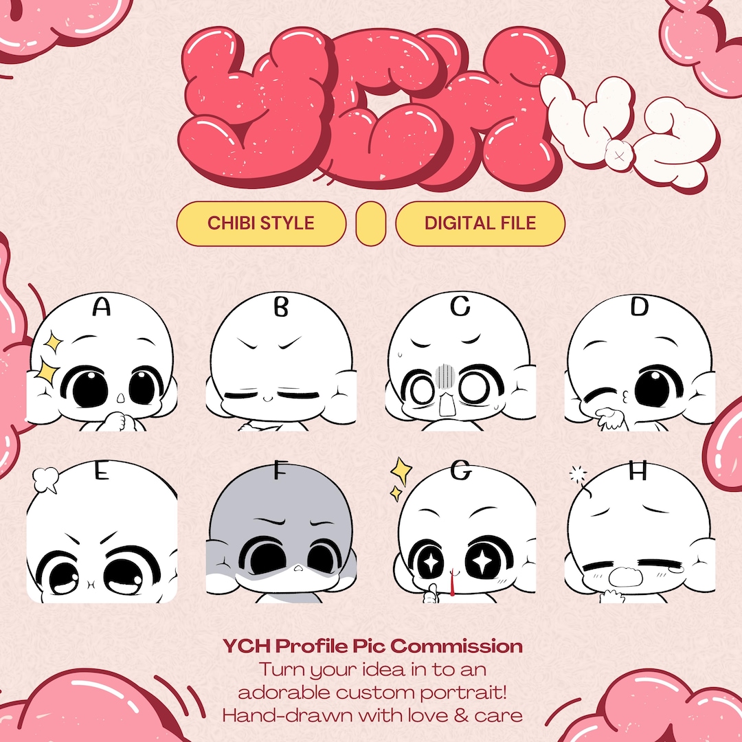 PFP V.2 YCH Commission Art for Original Character,digital Art, Fanart ...