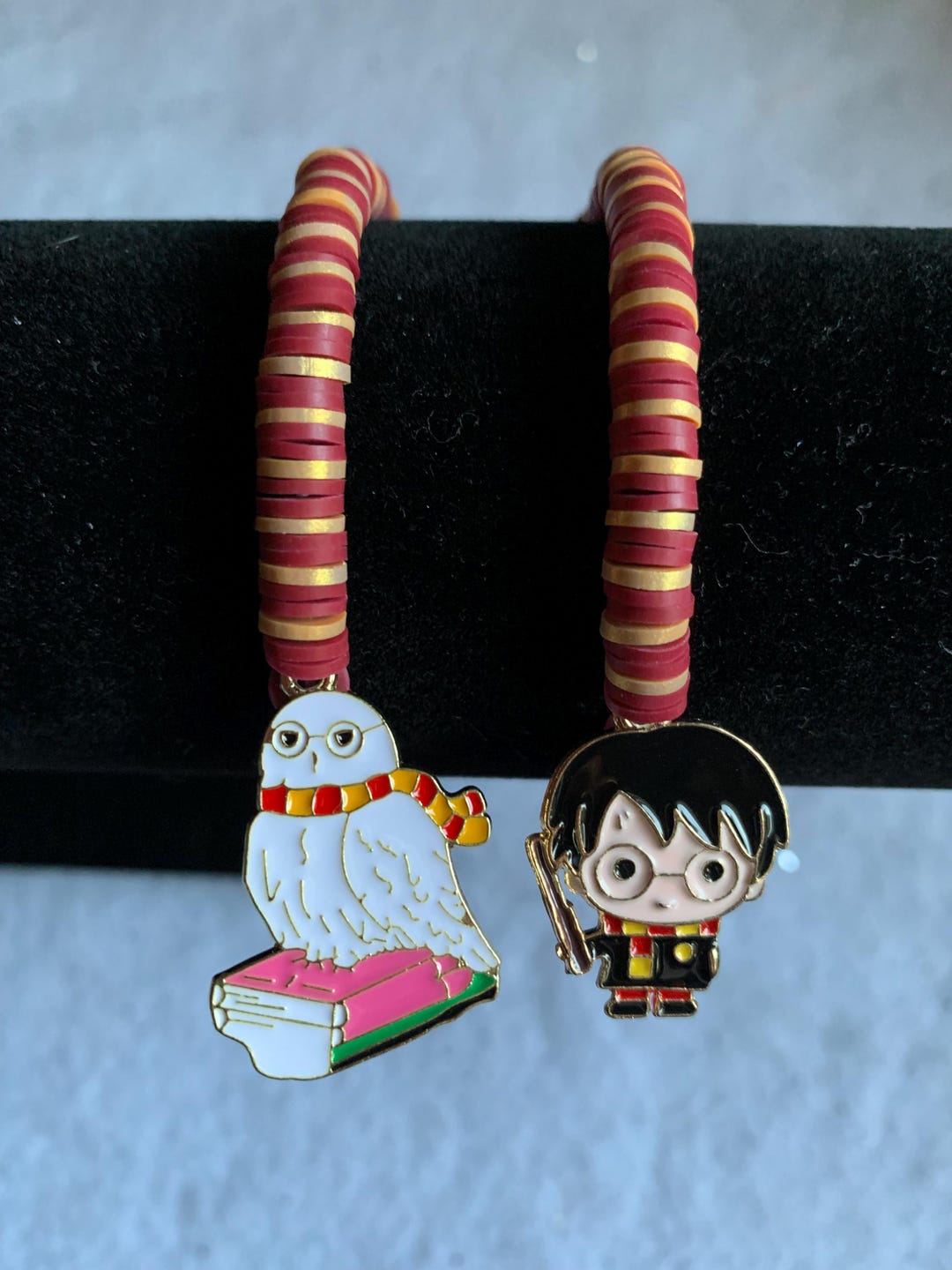 Magic Wizards Heishi Bead Charm Friendship Bracelet - Etsy