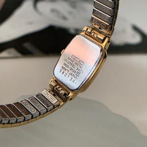 Vintage SEIKO 90's Japanese Gold Tone , Japan Made , Quartz Watch ...
