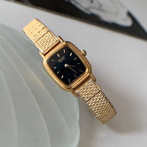 Vintage SEIKO 90's Japanese Gold Tone , Japan Made , Quartz Watch ...