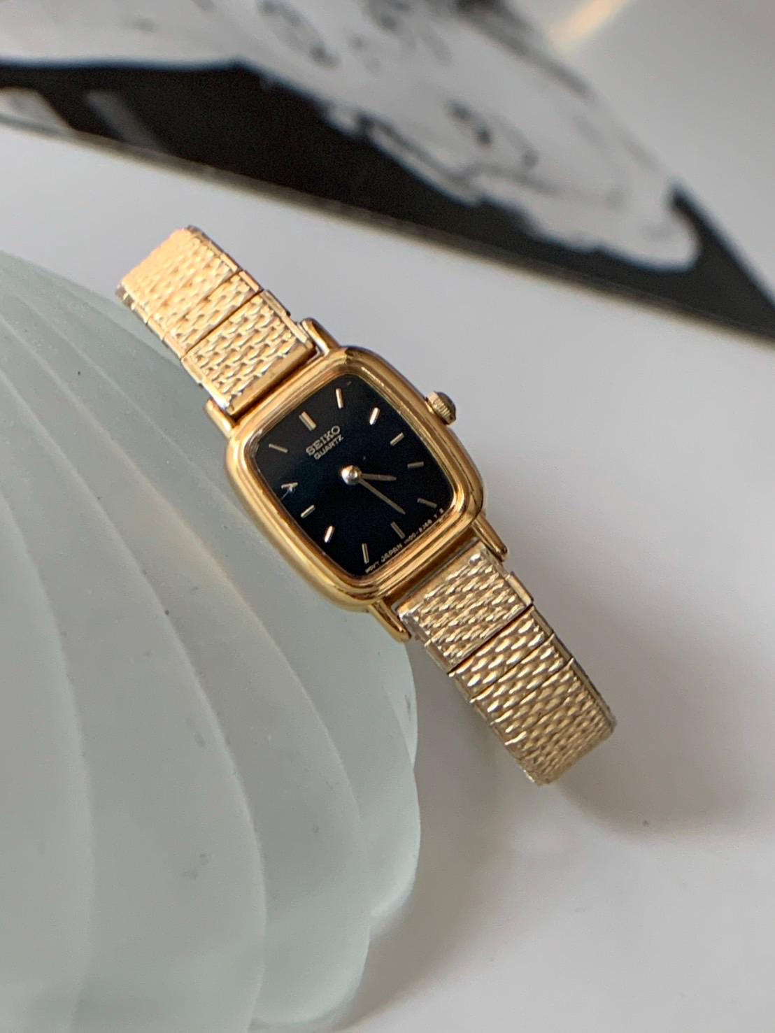 Vintage SEIKO 90's Japanese Gold Tone , Japan Made , Quartz Watch ...