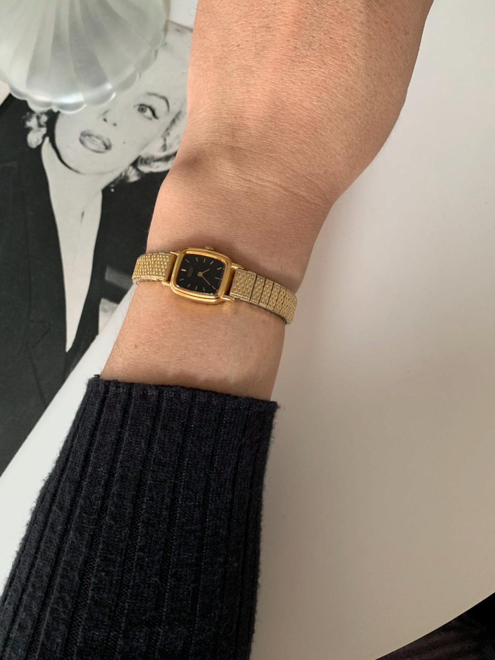 Vintage SEIKO 90's Japanese Gold Tone , Japan Made , Quartz Watch ...
