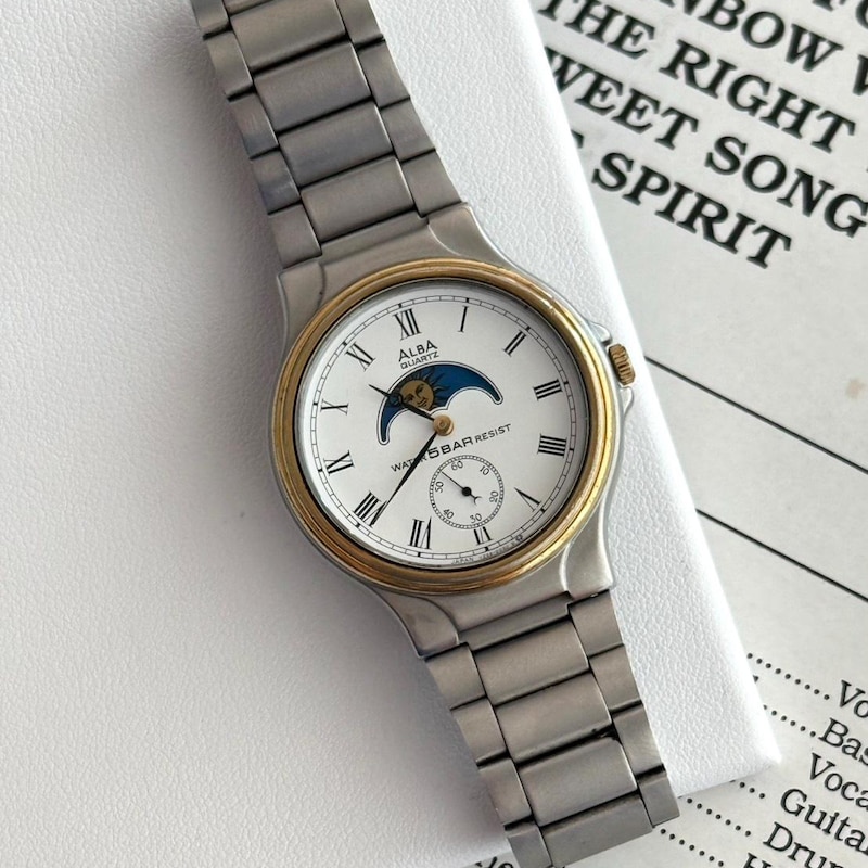 Seiko Alba Moon - Etsy