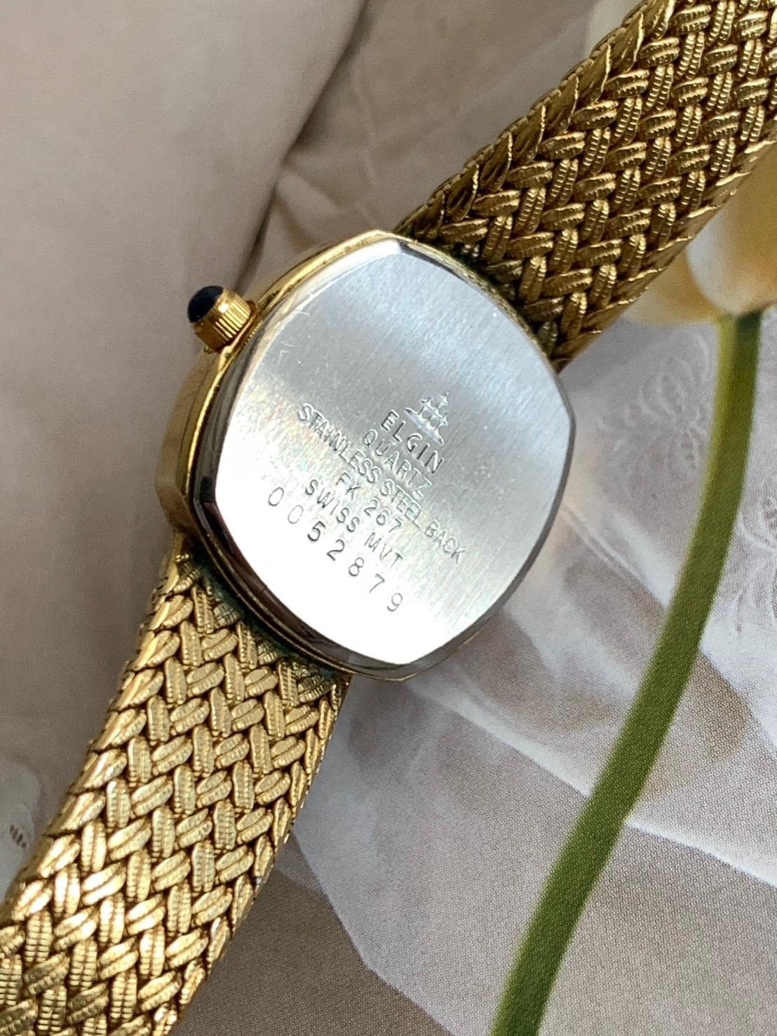 Vintage 1980s ELGIN SWISS MADE , Quartz Watch , Swiss Watch , Ladies ...