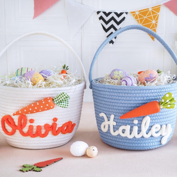 Personalized Easter Basket - Etsy