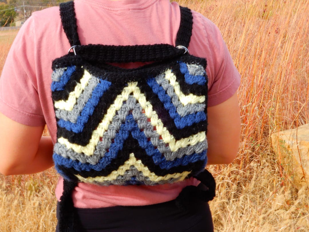 Convertible Backpack crochet Pattern - Etsy