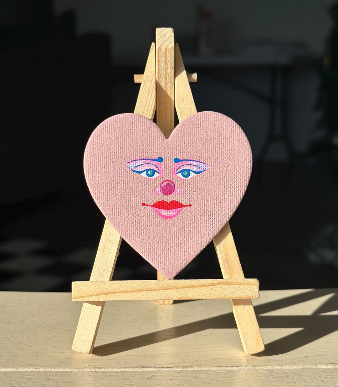 Glamorous Clown Magnet Painting - Etsy