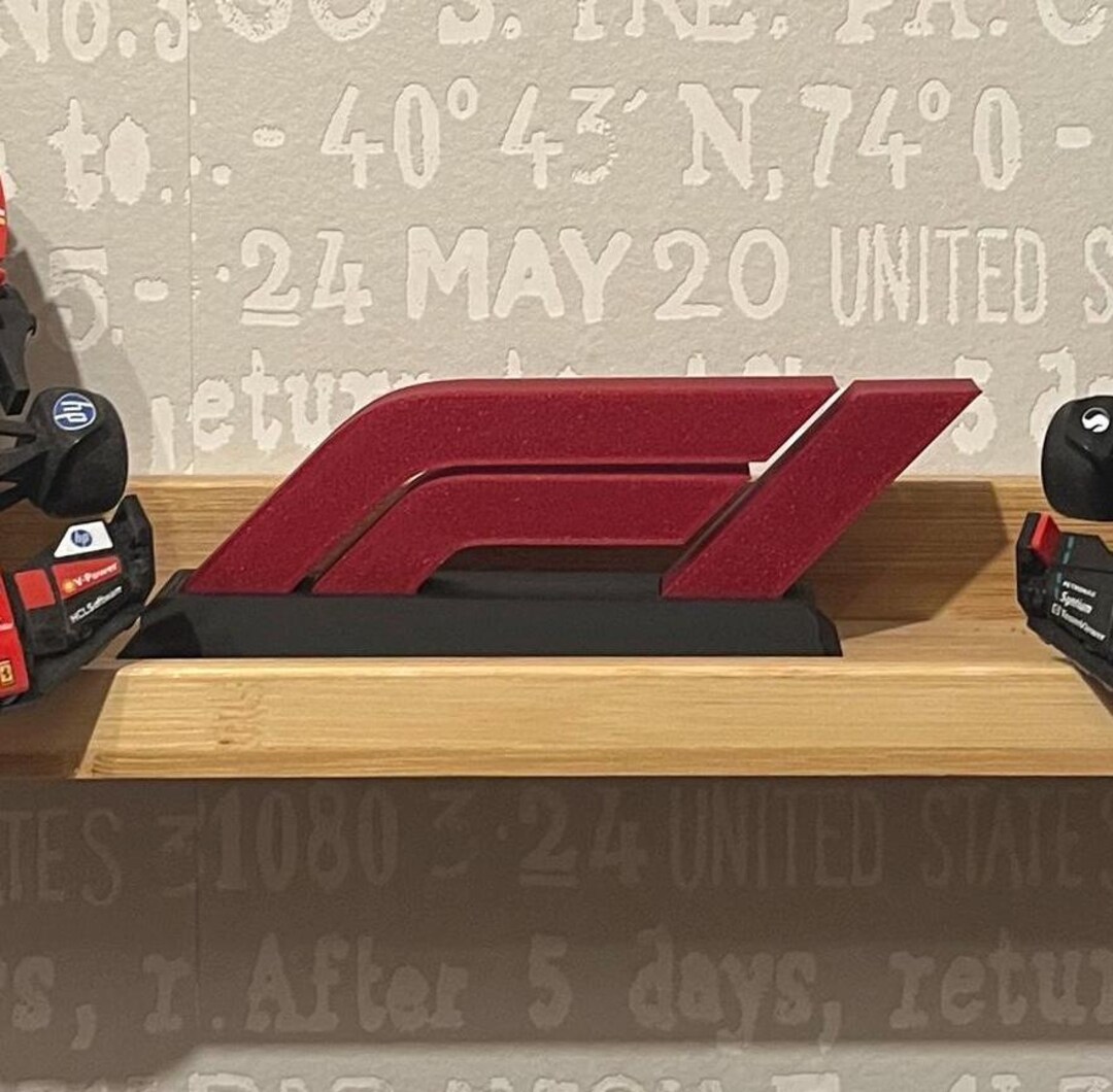 F1 Sign 3D Printed | F1 Logo - Etsy Australia