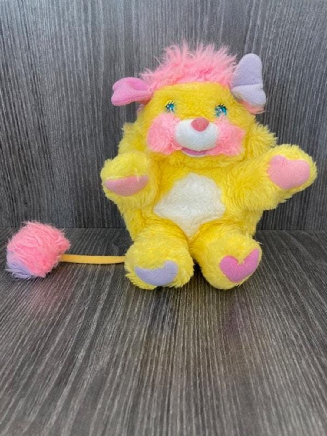 Vintage 1980's POTATO CHIP Popple Yellow Plush Toy - Etsy