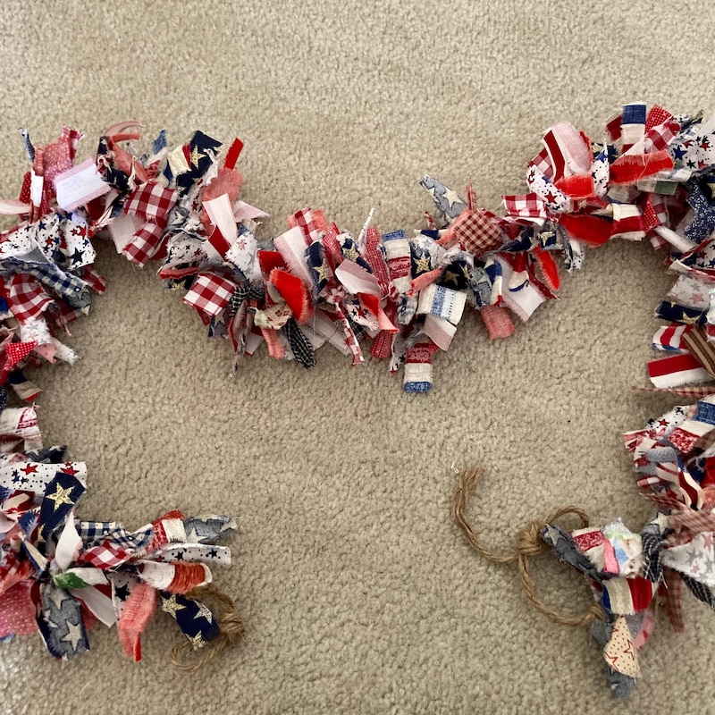 Patriotic Garland - Etsy