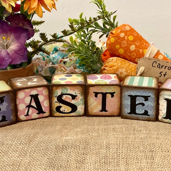 Easter Blocks - Etsy