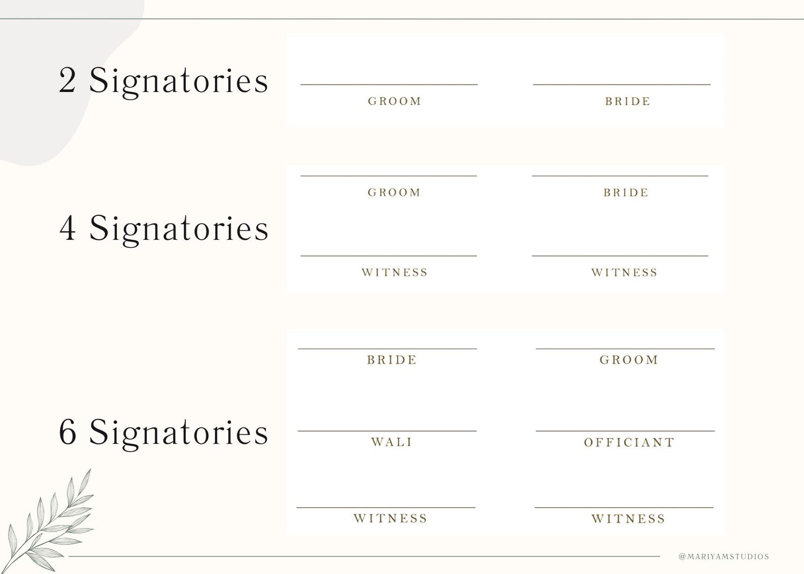 Personalized A4 Nikkah Certificate: Islamic Wedding Contract With Quran ...