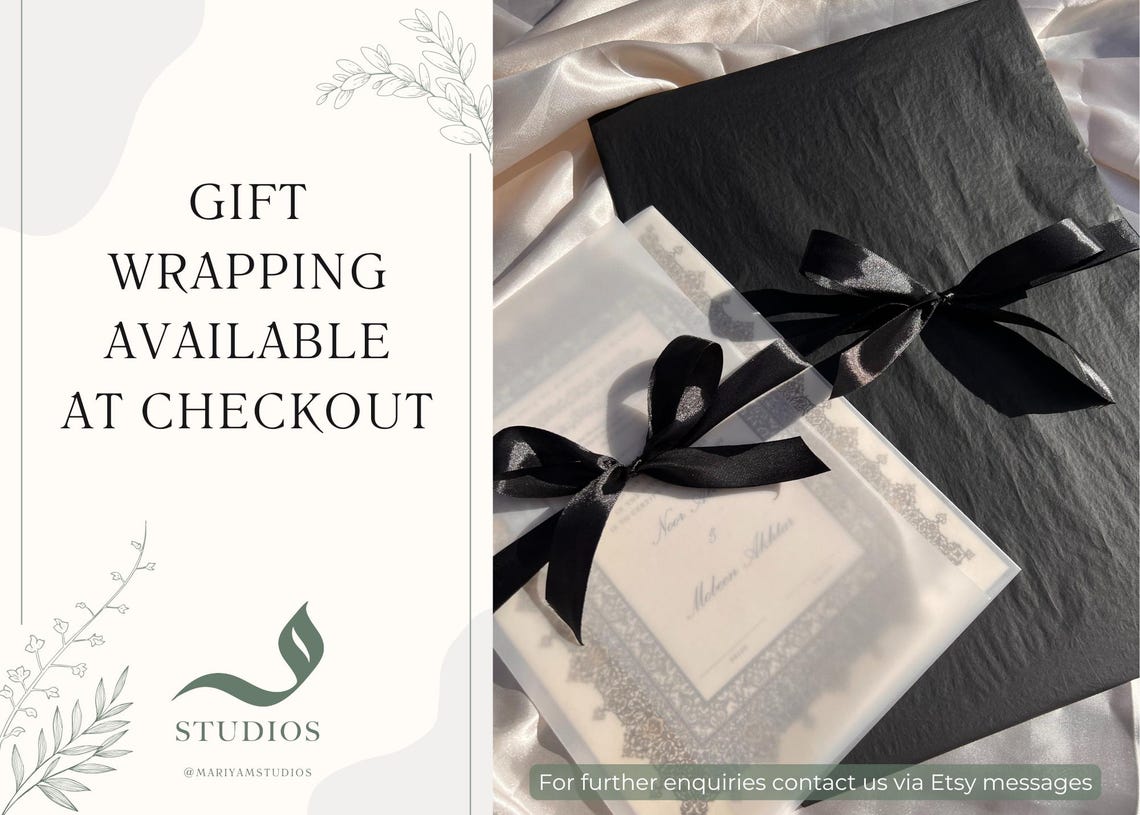 Personalized A4 Nikkah Certificate: Islamic Wedding Contract With Quran ...