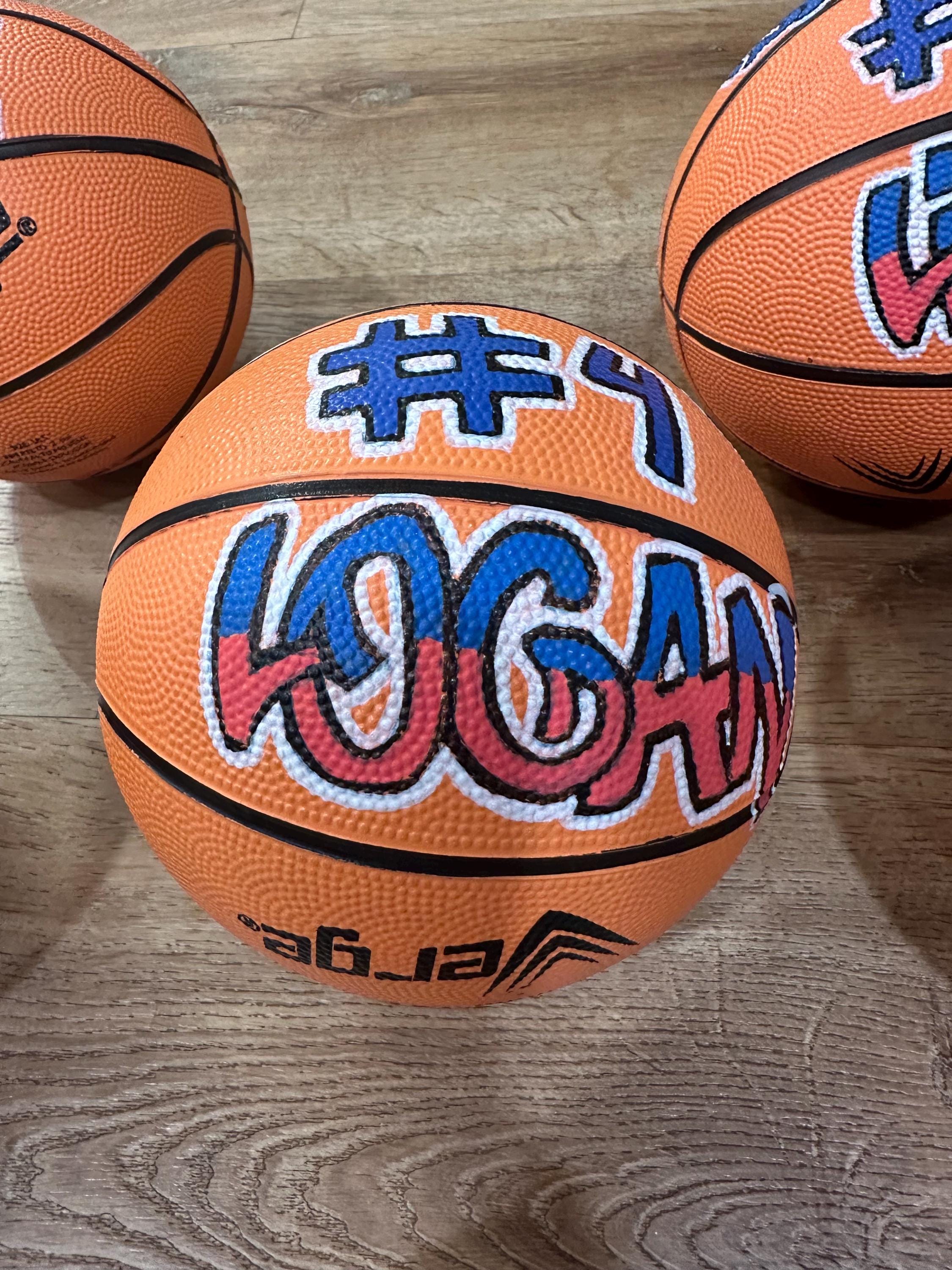 Custom Painted Basketballs - Mini Size 1 Balls - Etsy