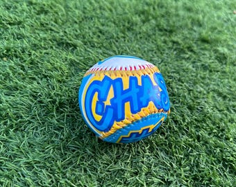 Custom Baseball Hand Painted - Etsy