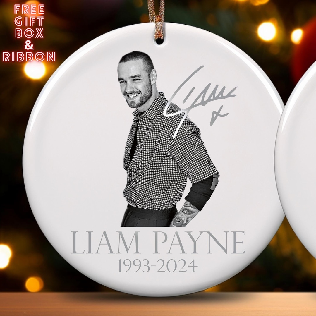 Liam Payne 1D Band Member Tribute Decoration, One Direction Ornament ...