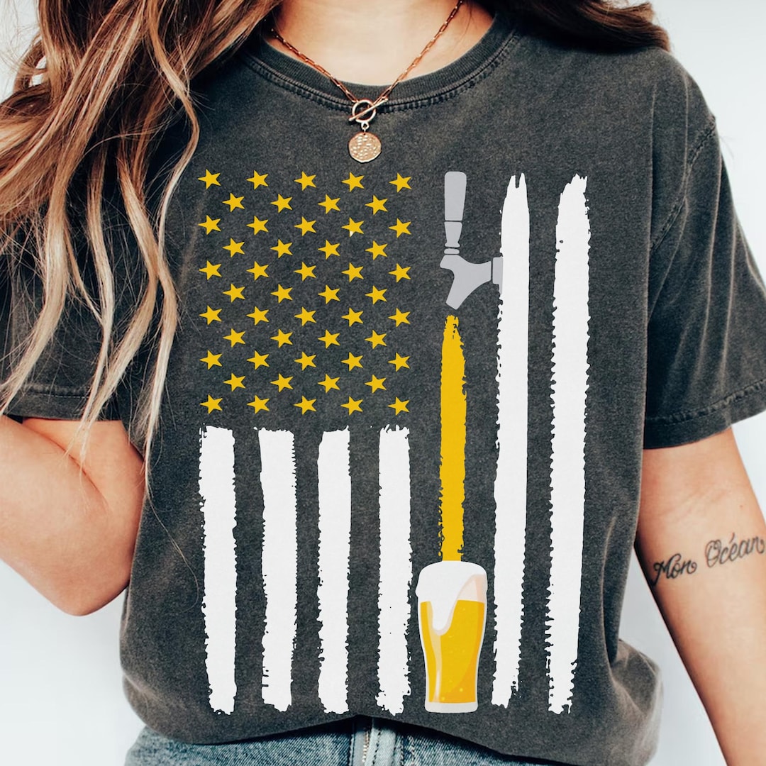 American Flag Beer Tap PNG Design – Patriotic Beer Lover Digital ...