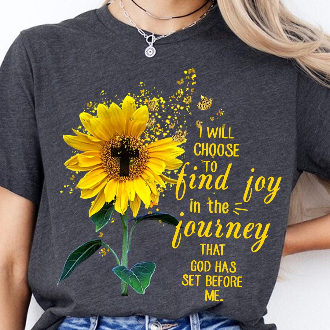 Christian Sunflower PNG: Inspirational Faith-based Graphic (digital ...