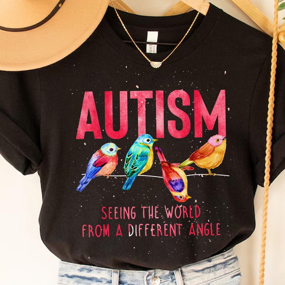 Autism Awareness Birds PNG - Seeing the World From a Different Angle ...