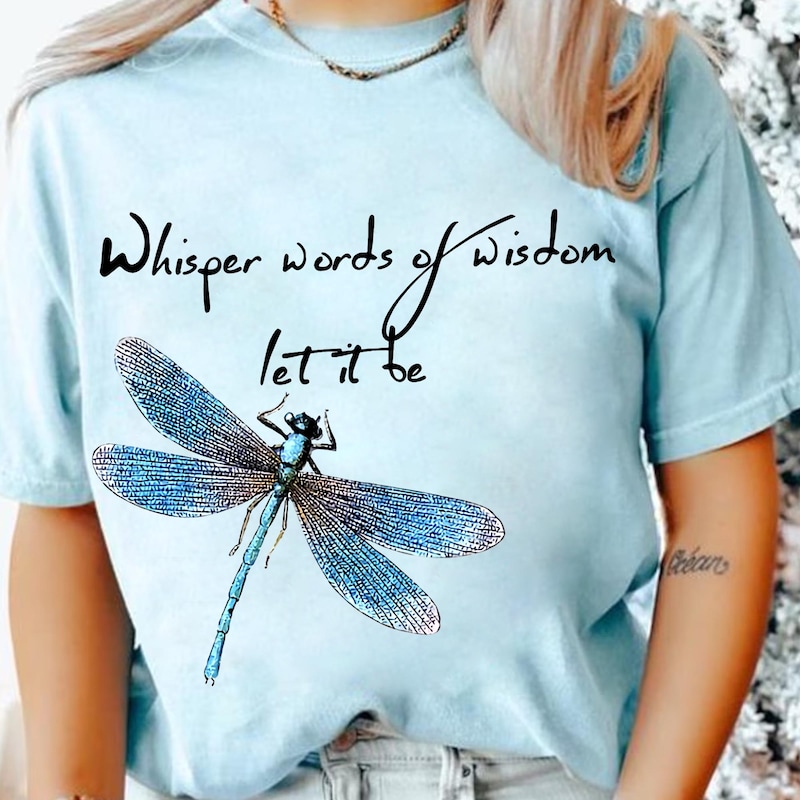 Dragonfly Hippie Shirt - Etsy