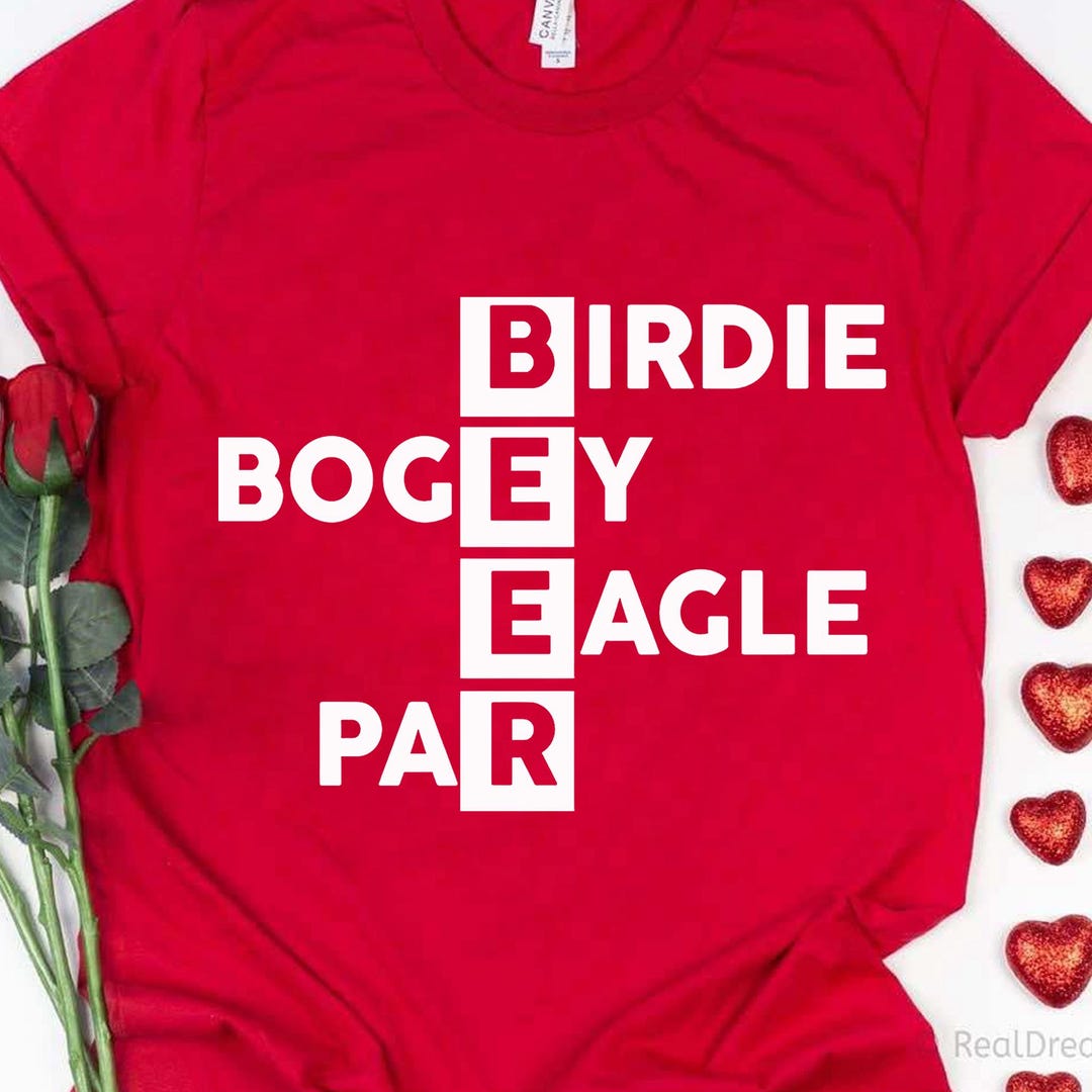 Golf Beer Shirt - Funny Golf Tee - Bogey Eagle Par Golf PNG - Golfer ...