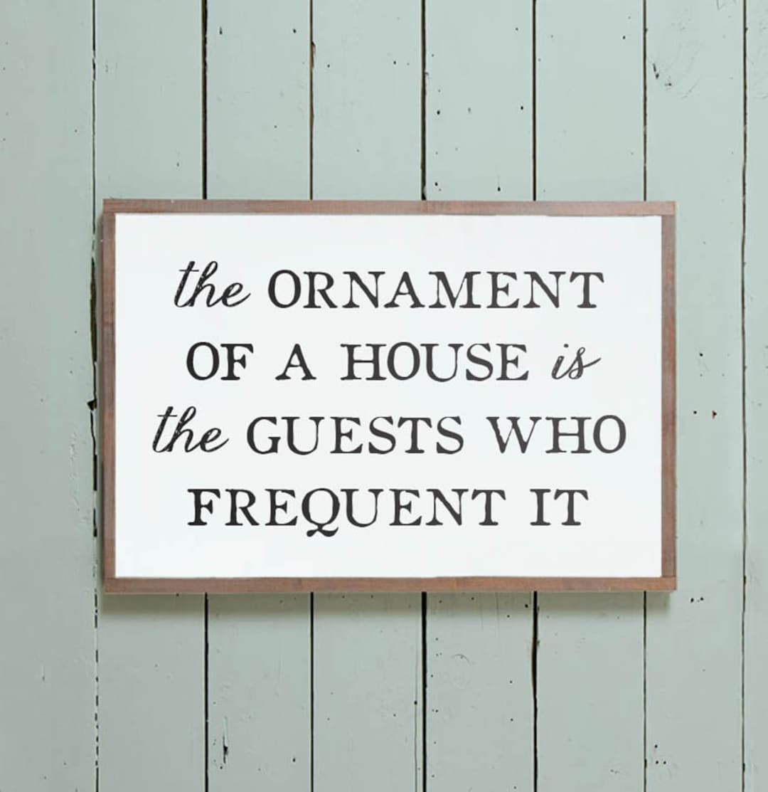 Guest Room Sign, Guest House Decor, Fixer Upper Sign, Bedroom Sign, Be ...