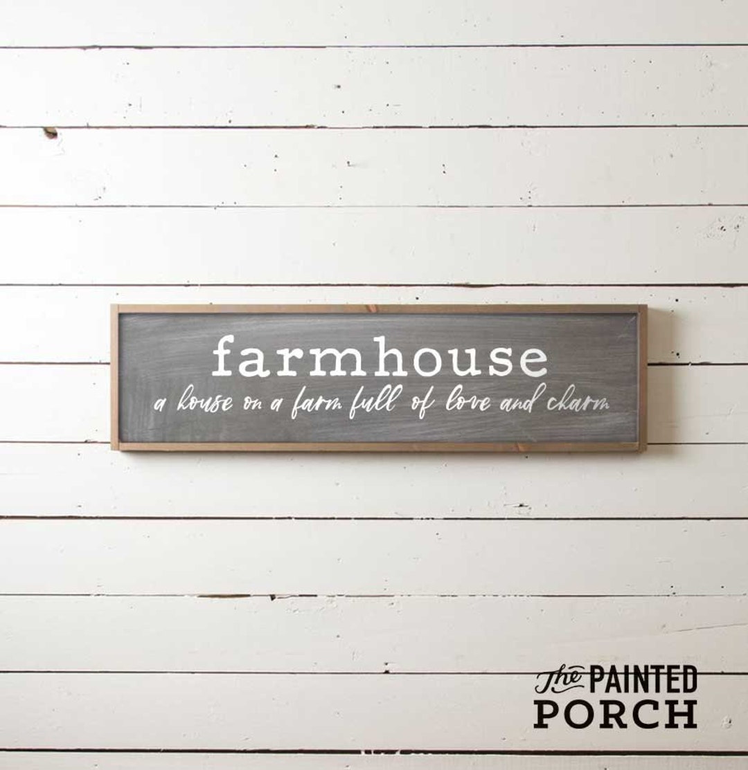Farmhouse Sign, Fixer Upper Sign, Farmhouse Decor, Home Sweet Home Sign ...
