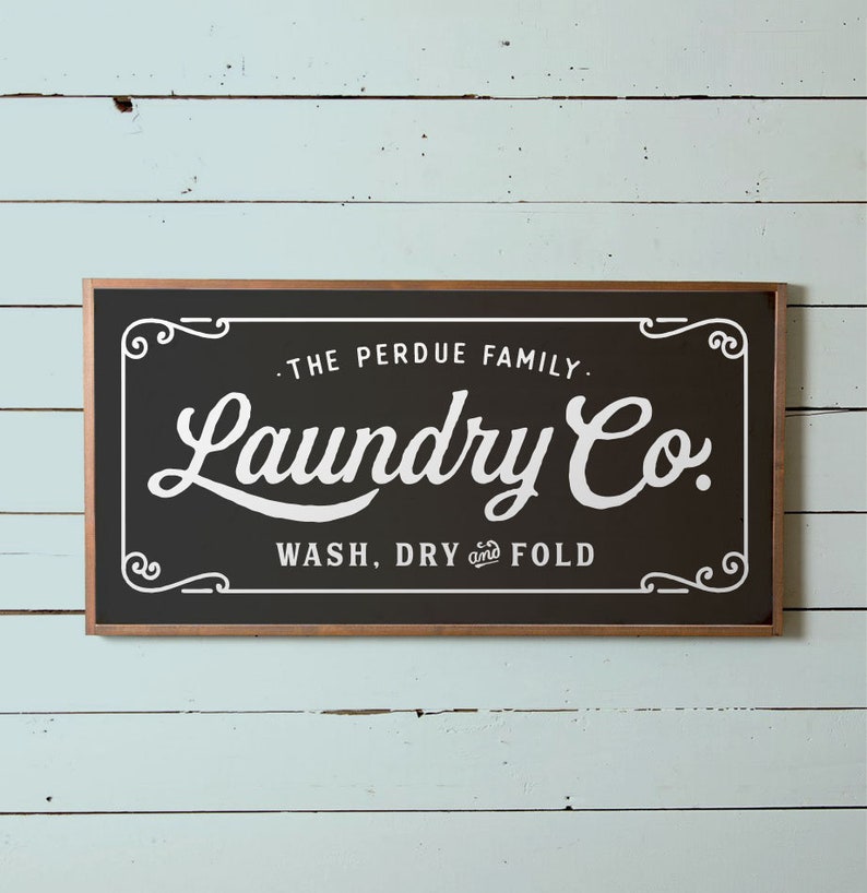 Laundry Sign Large Laundry Wall Sign Fixer Upper Laundry | Etsy