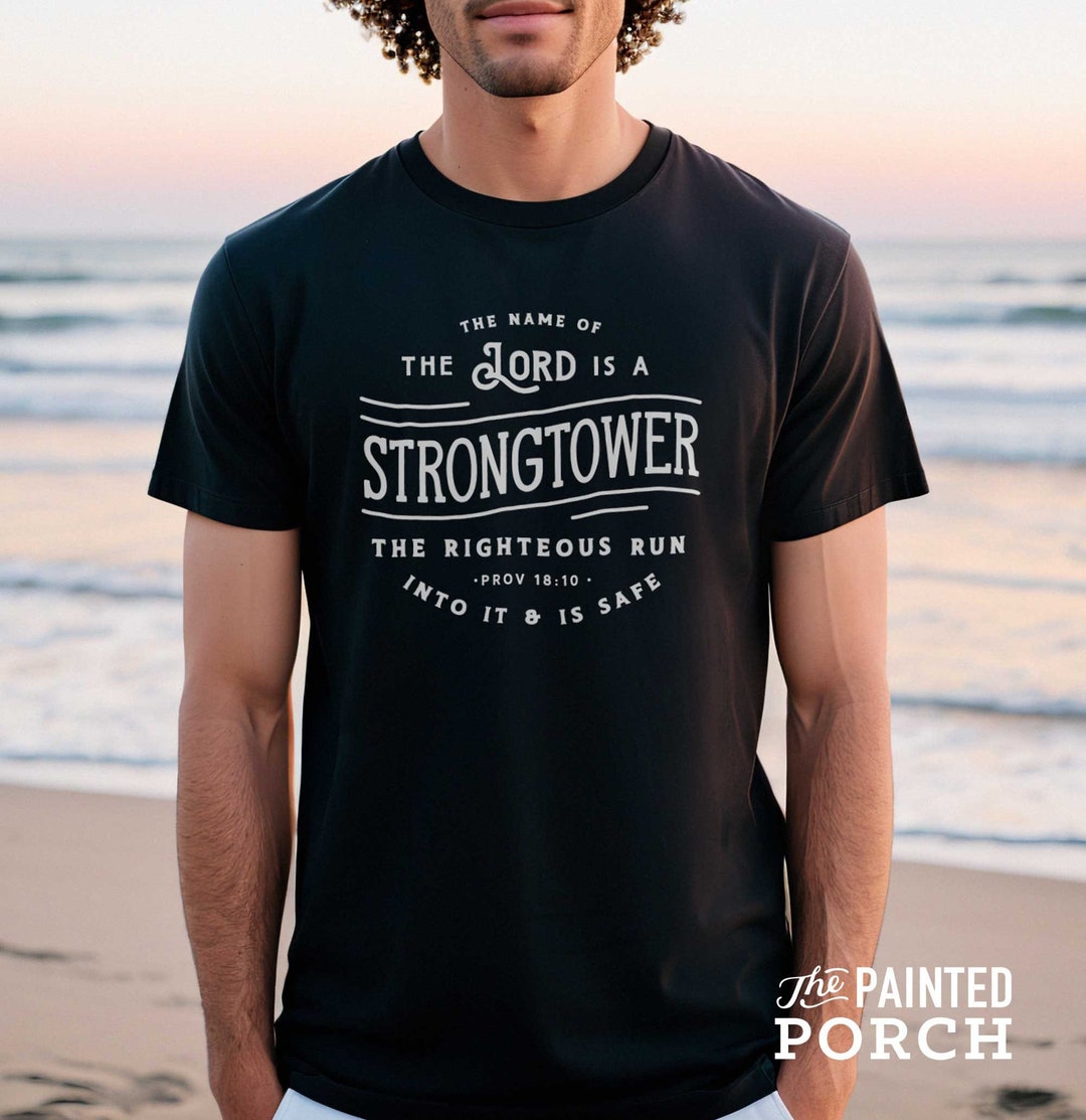 Strongtower Mens Christian Shirt Mens Christian Ts Dad Ts Cool