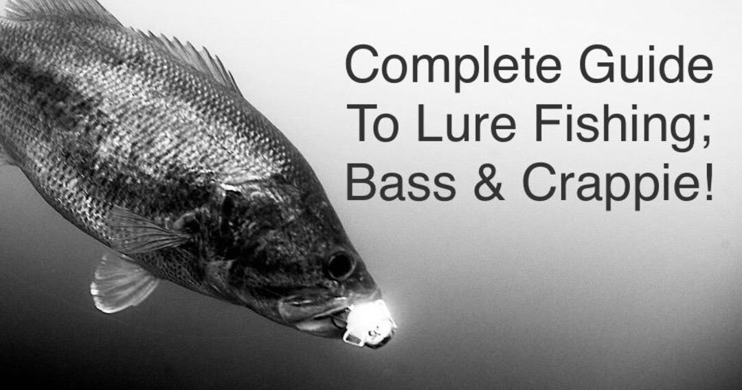 Complete Guide to Lure Fishing for Bass & Crappie! - Etsy
