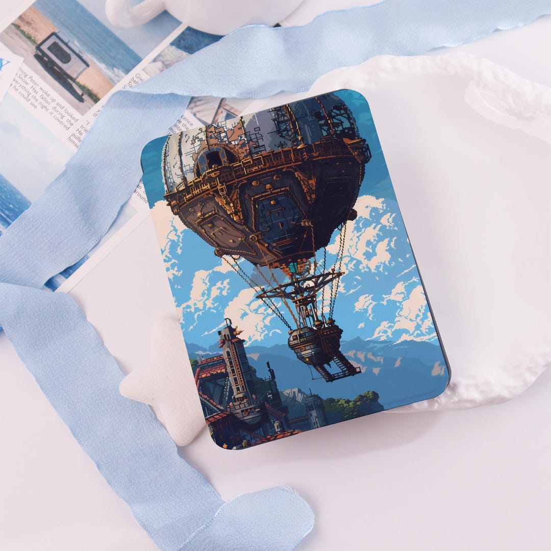 Pixel Art Balloon Kindle Case E-reader Kindle Cover for Bookish, Gift ...