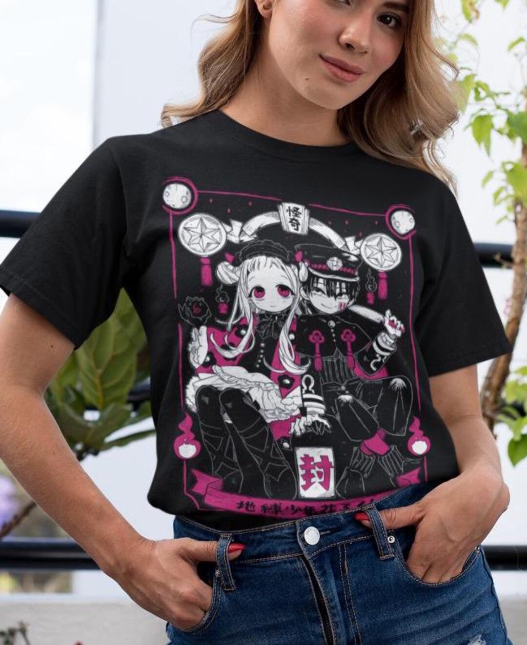 Hanako Kun Yashiro Nene Manga Shirt, Unisex Heavy Cotton Tee, Toilet ...