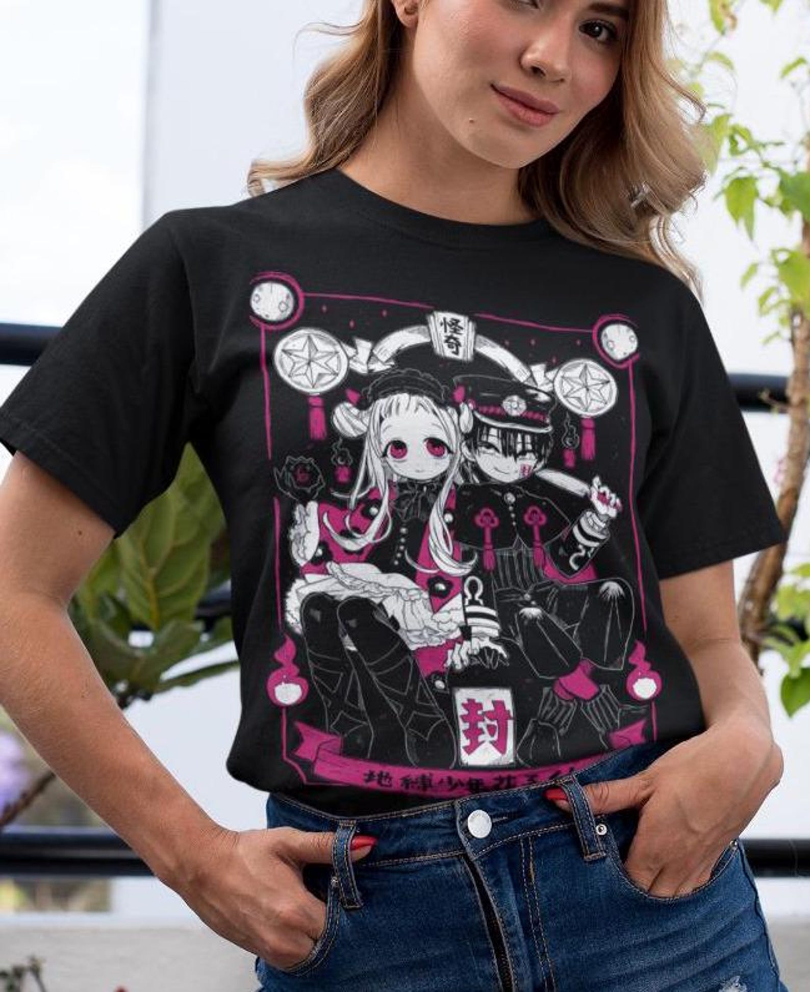 Hanako Kun Yashiro Nene Manga Shirt, Unisex Heavy Cotton Tee, Toilet ...