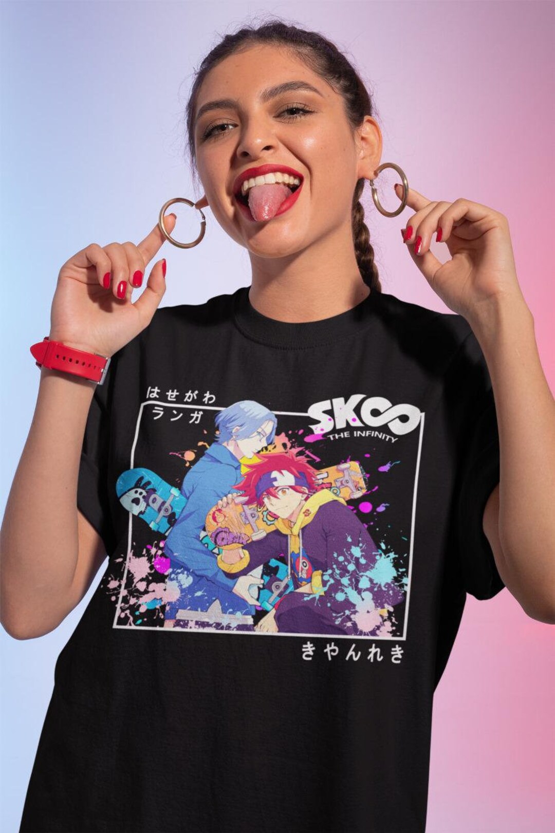 Unisex SK8 the Infinity Shirt, Langa and Reki T-shirt, Sk8 Shirt, Anime ...