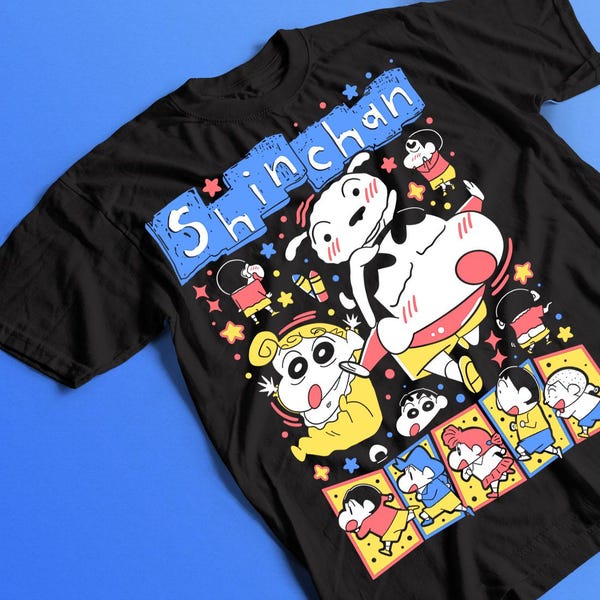 Buy Shinchan T Shirt Online In India - Etsy India