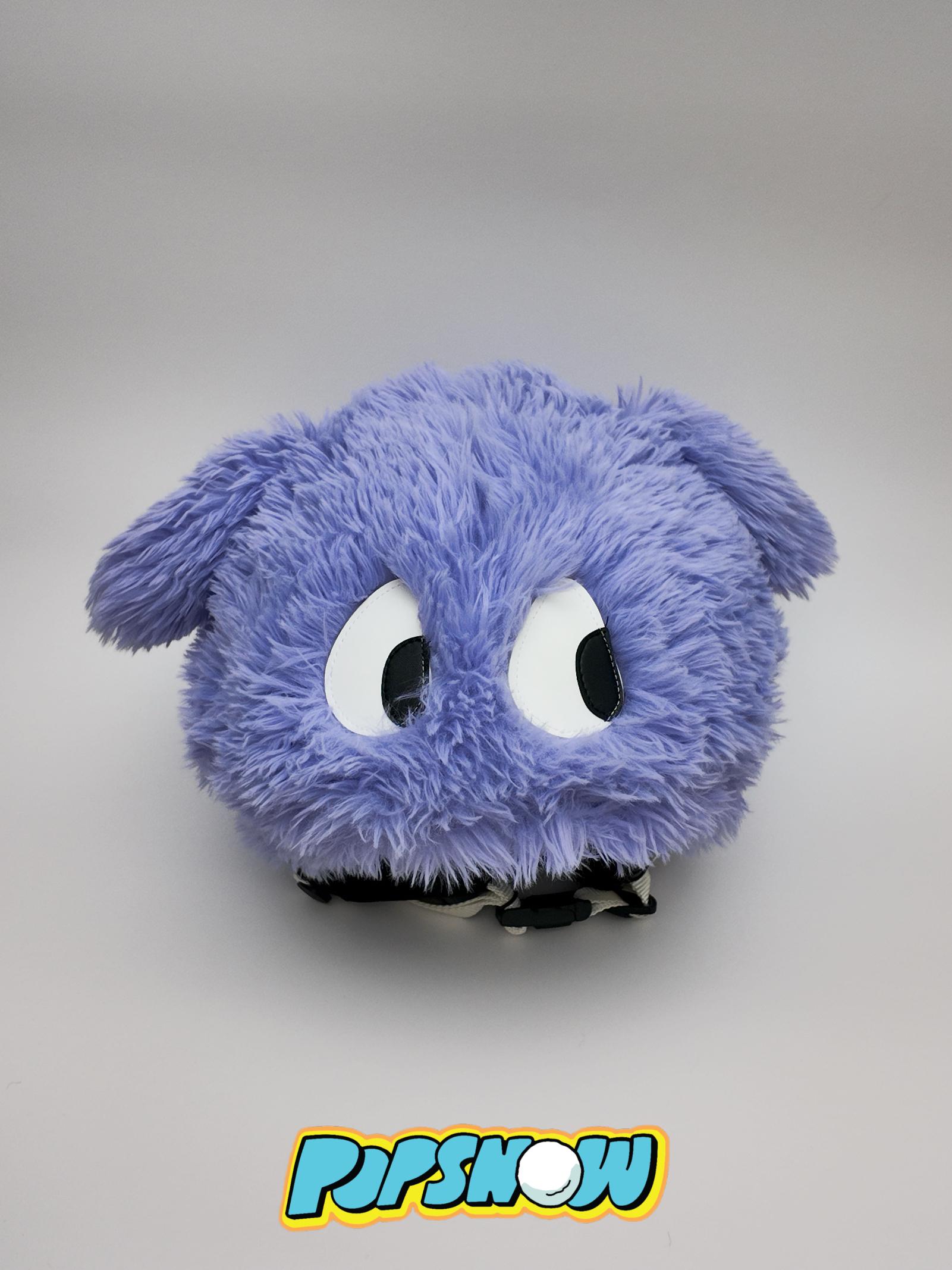 Ski & Snowboard Bicycle Helmet Cover Plush Fluffy Puppy, Uni Size Hood ...