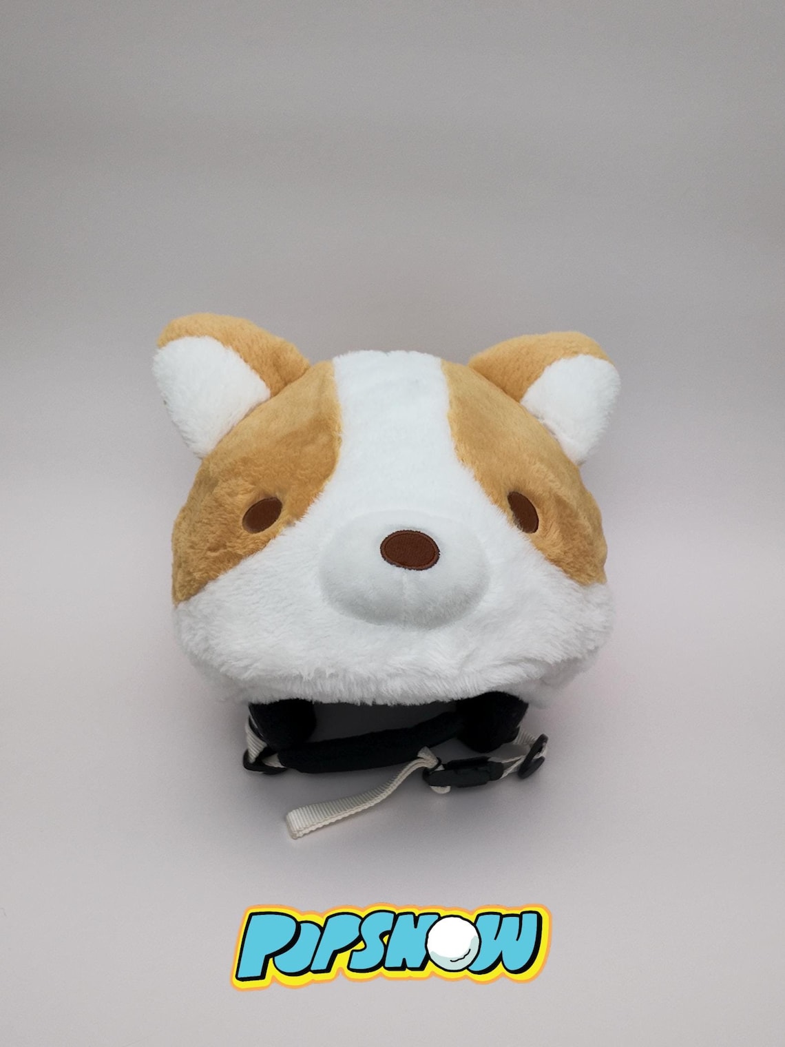 Ski & Snowboard and Bike Helmet Cover Plush Corgi Pet Dog, Uni Size ...