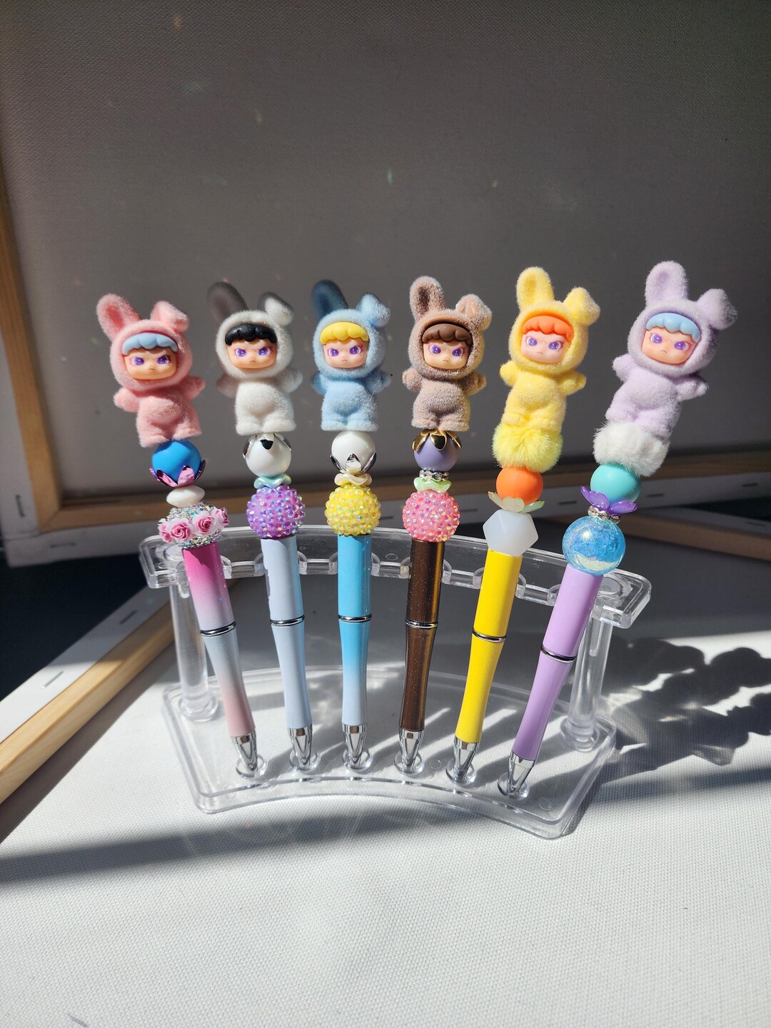 Angry Dora Pen |labubu | Pre-made | Beadable - Etsy
