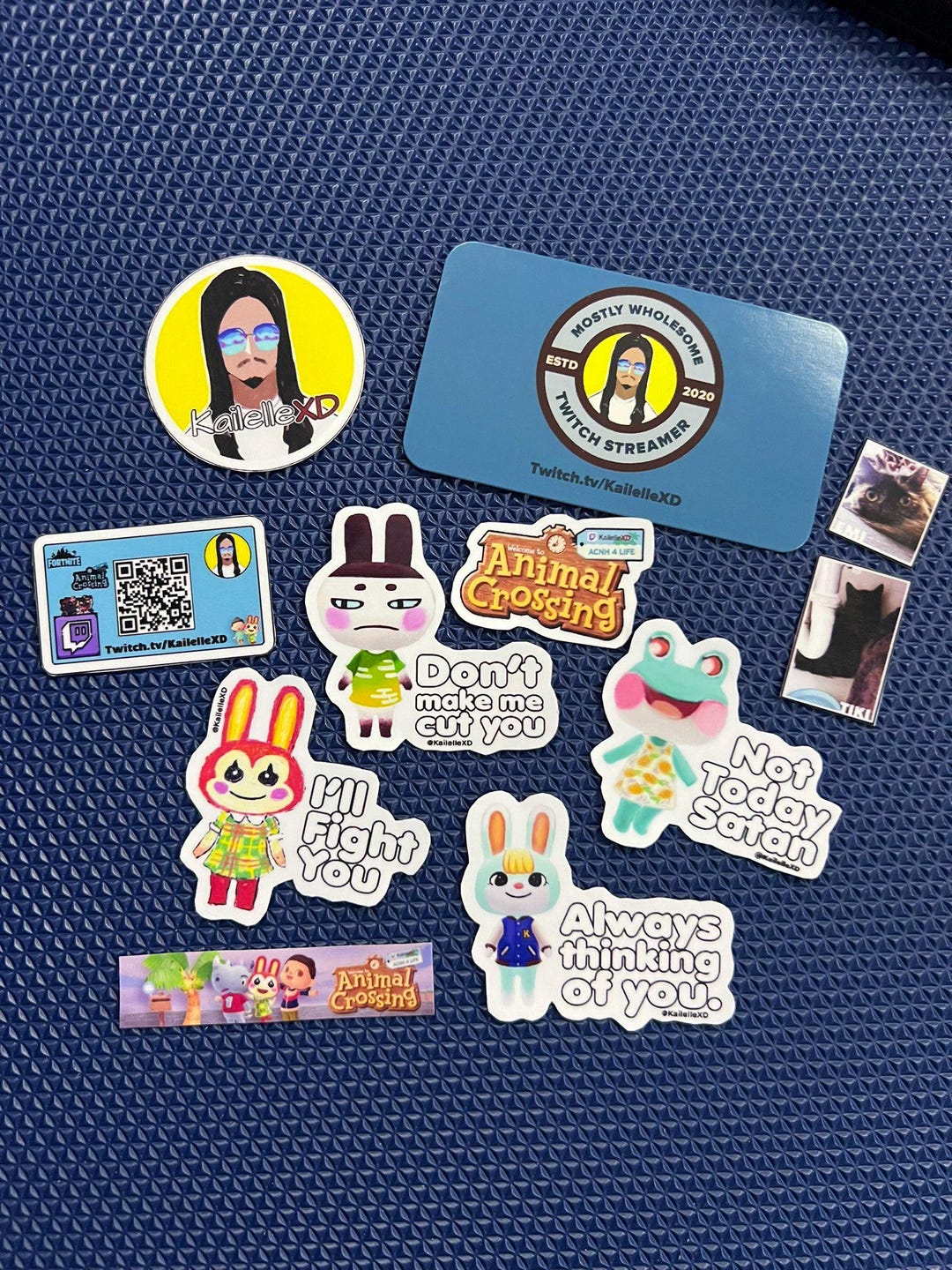 Streamer Kailellexd's Twitchcon Animal Crossing Themed Variety Sticker ...