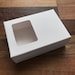 100-WHITE Window Soap Boxes, 2 9/16" X 3 5/8" X 1 1/4", Eco Friendly ...