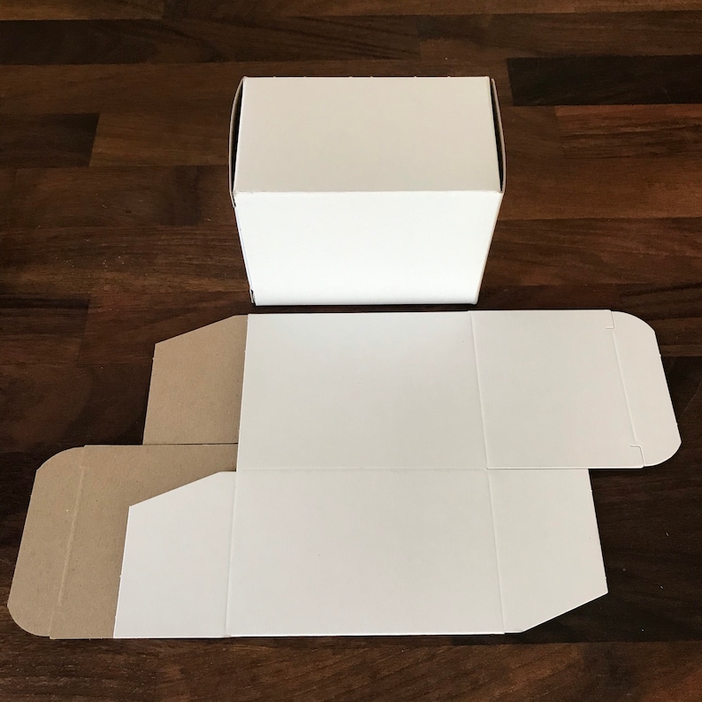 25- Chunky WHITE Boxes, 100% Recyclable, 4x3x2.5” Eco Friendly Soap ...