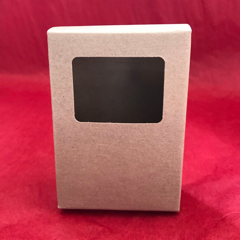 100-KRAFT Window Boxes, 100% Recycled, 2 9/16" X 3 5/8" X 1 1/4", Eco ...