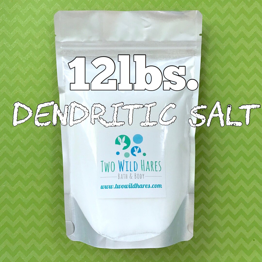 12lbs. DENDRITIC SALT, Fine Grain, Anchors Scent, Keeps Salts From ...
