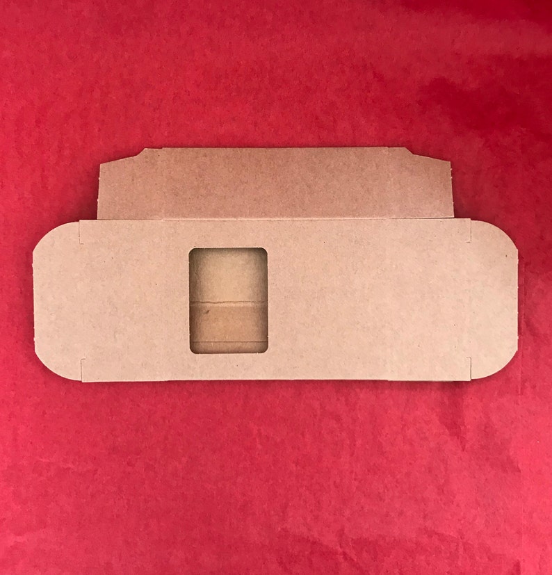 100-KRAFT Window Boxes, 100% Recycled, 2 9/16" X 3 5/8" X 1 1/4", Eco ...