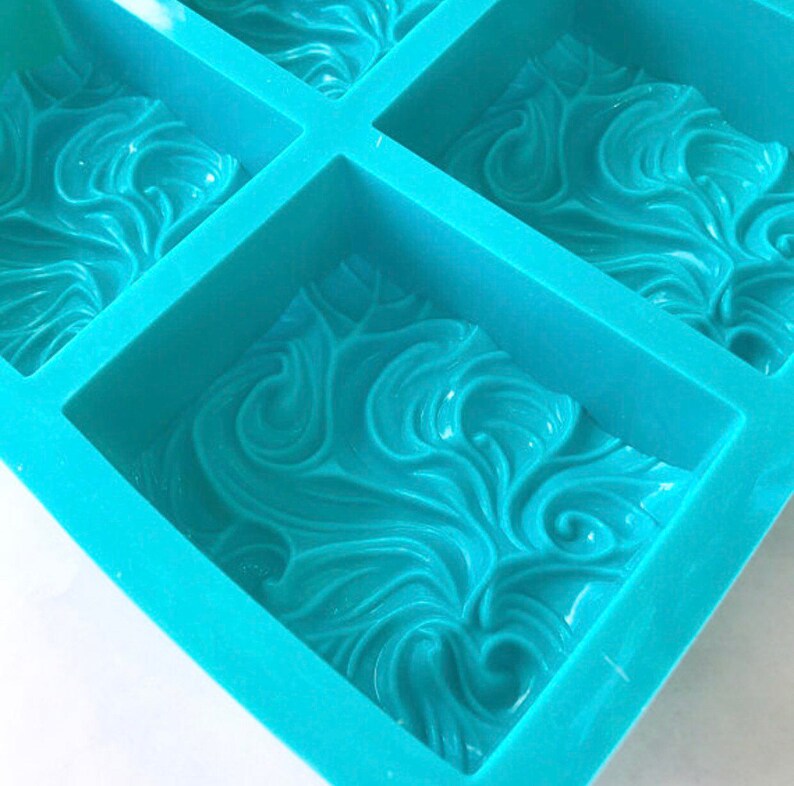 4 Wave Mold Set 16 cavities WAVE Cloud & Smoke Molds 3.5 | Etsy